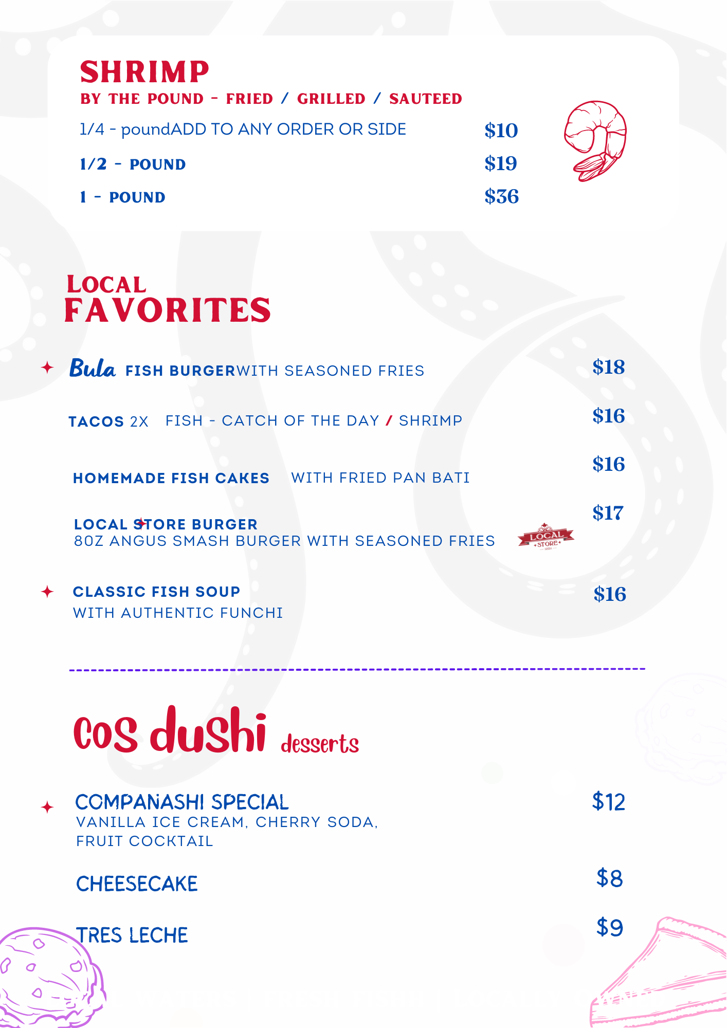 Menu – AnkerFishCo