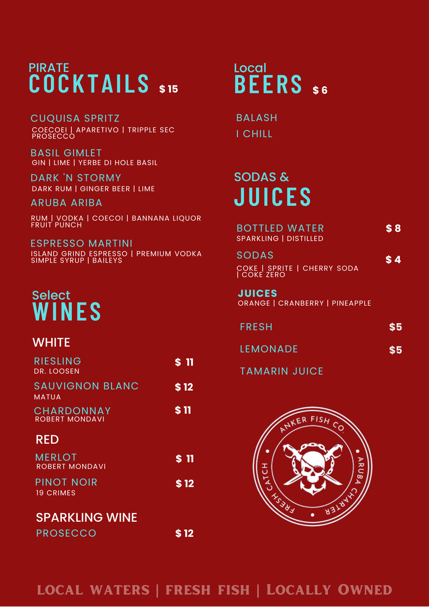 Menu – AnkerFishCo